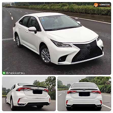 ชุดแต่งรถอัลติส Toyota Corolla Altis 2020 ทรง Lexus - TRGTW星博國際貿易有限公司