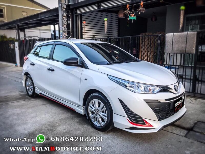 Sport Bodykit for Toyota Yaris Hatchback 2017-2019 (COLOR) - TRGTW星博 ...